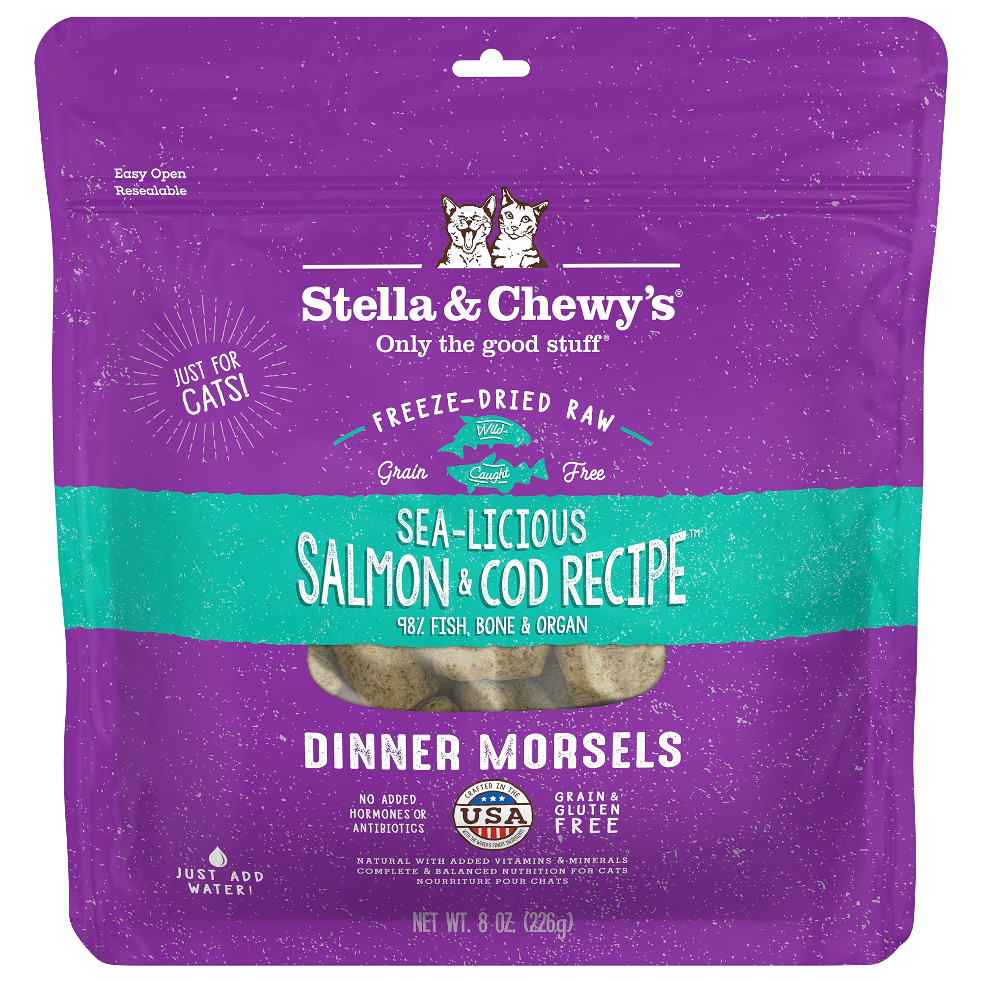 Freeze-Dried Raw Cat Food Dinner Morsels | Stella & Chewy's