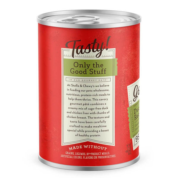 Gourmet Pâté for Dogs with Duck & Chicken - Grain Free Wet Dog Food ...