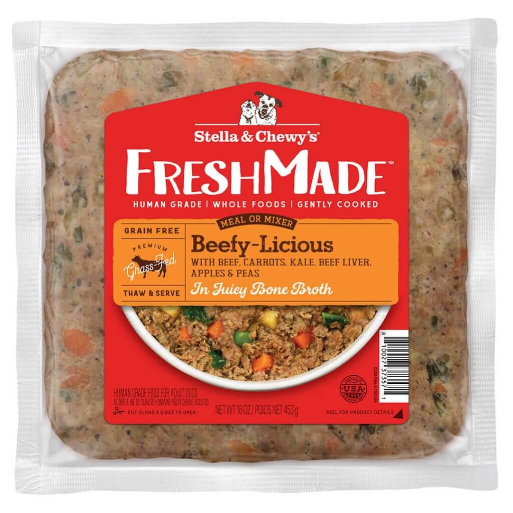 FreshMade Beefy-Licious: Fresh Dog Food, Gently Cooked & 100% Human ...